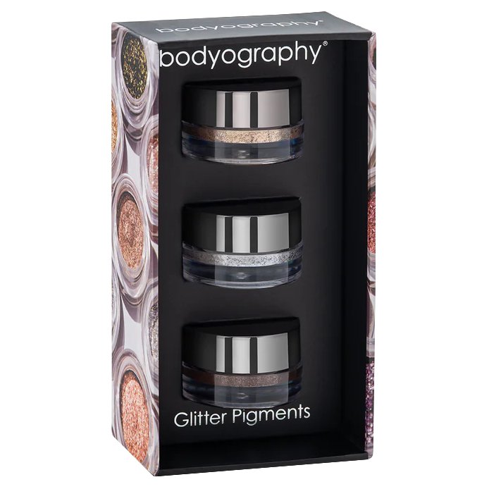 Bodyography Glitter Pigments Trio Sets | Beauty Care Choices