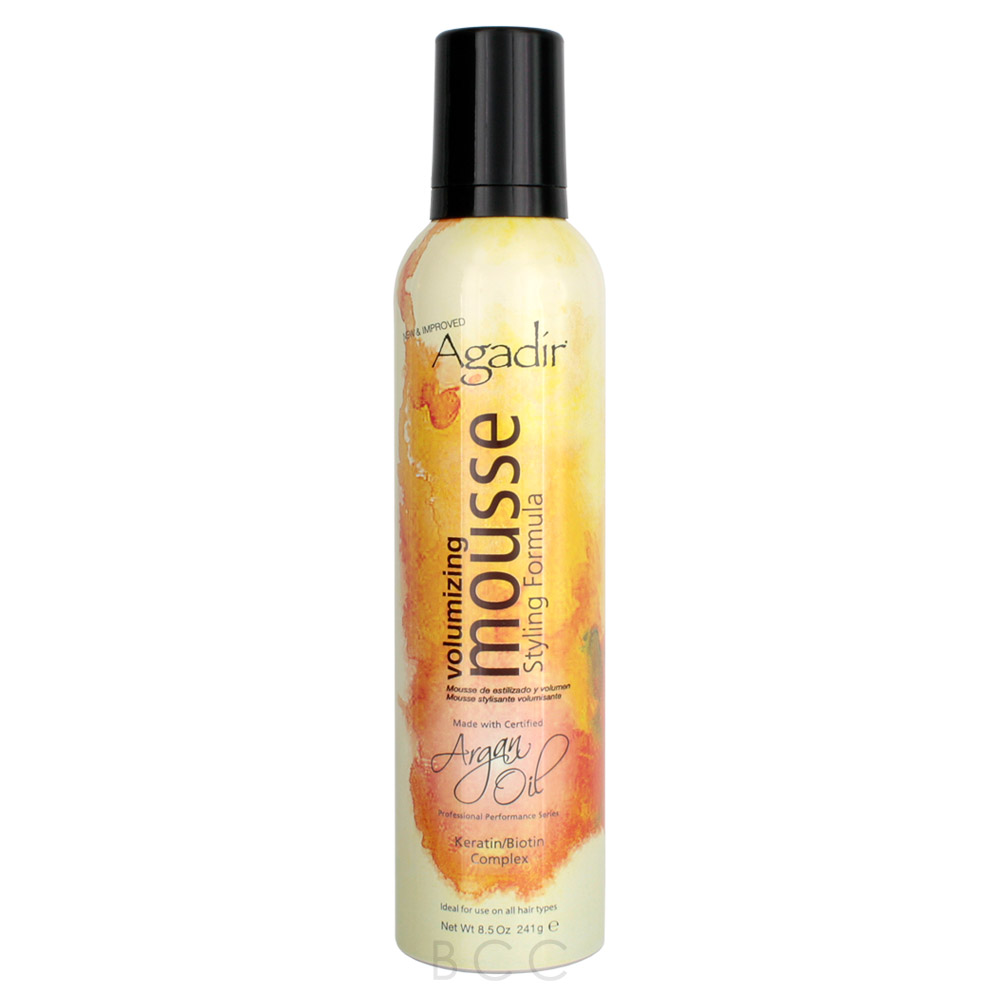 Agadir Argan Oil Volumizing Styling Mousse 8.5 oz | Beauty Care Choices