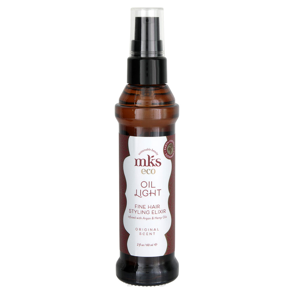 MKS Eco Oil Light Fine Hair Styling Elixir - Original Scent | Beauty ...