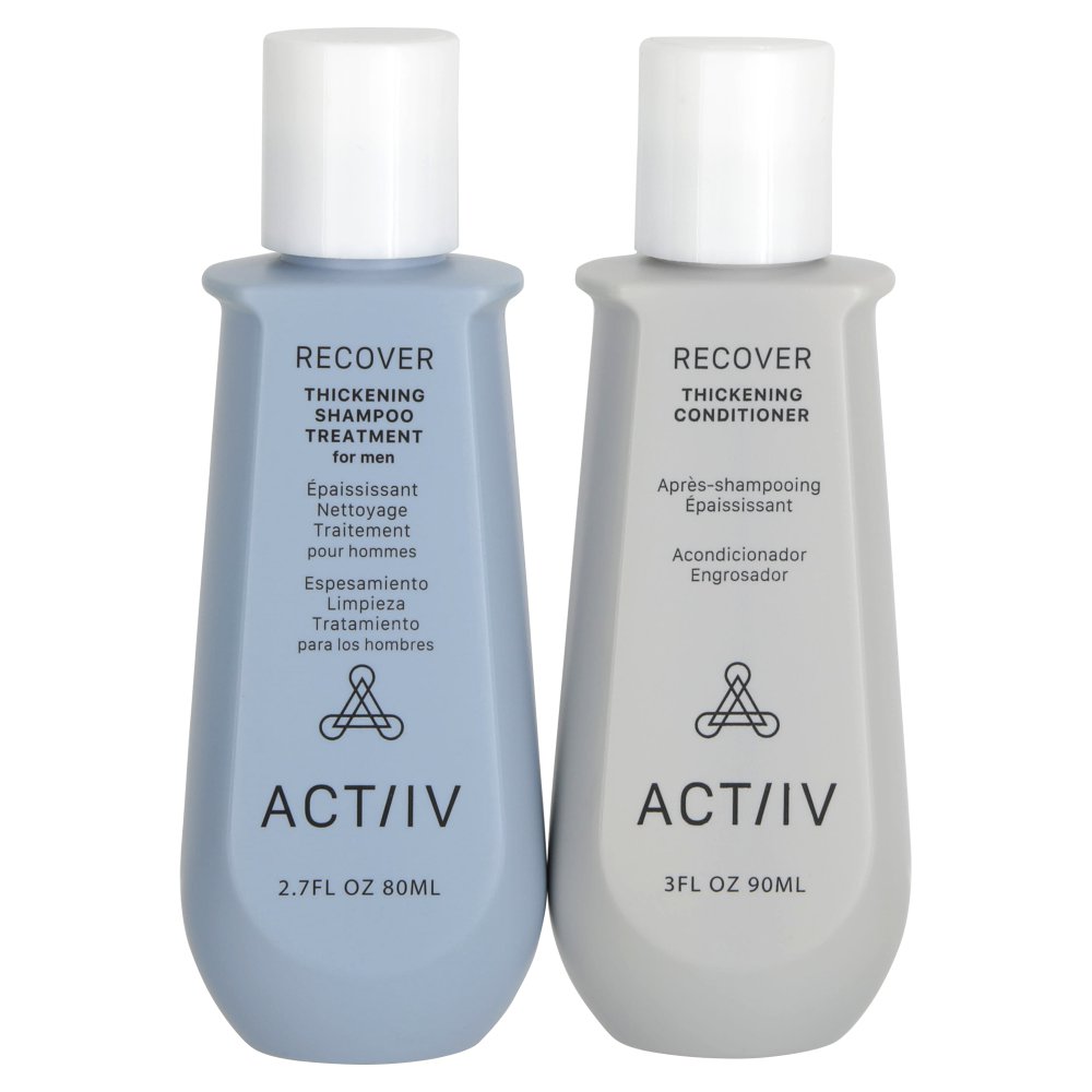 Actiiv Men's Recover Cleansing Treatment & Thickening Conditioner ...