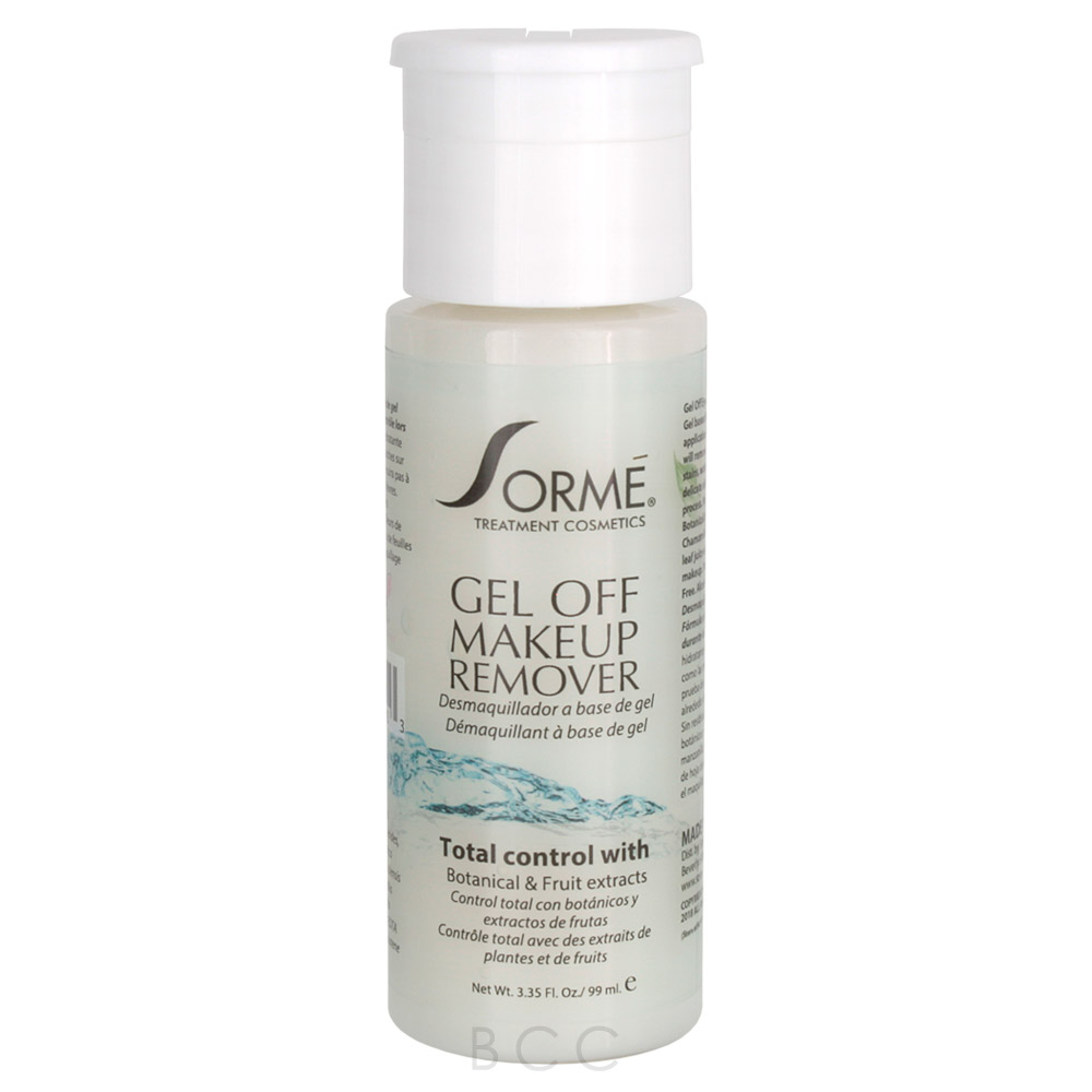 Sorme Gel Off Makeup Remover | Beauty Care Choices