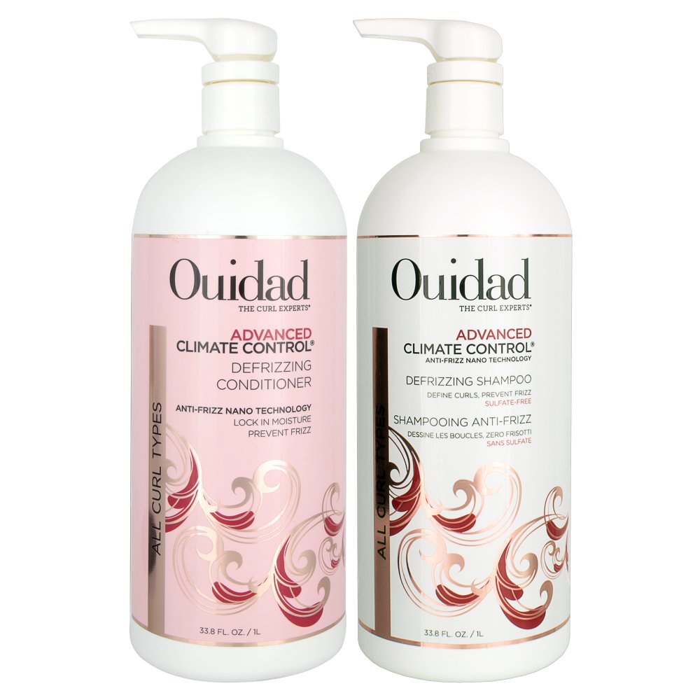 Ouidad Advanced Climate Control Defrizzing Shampoo & Conditioner Duo ...