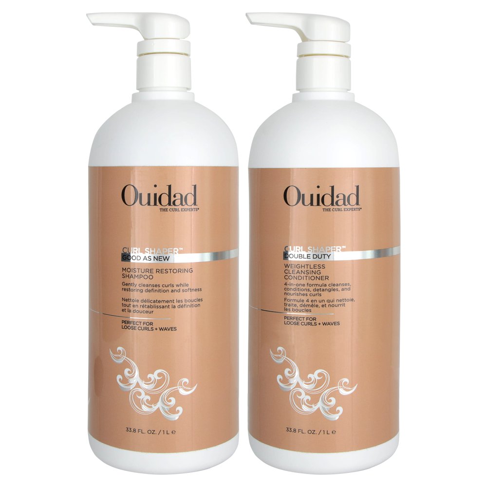 Ouidad Curl Shaper Good As New Moisture Restoring Shampoo & Conditioner ...