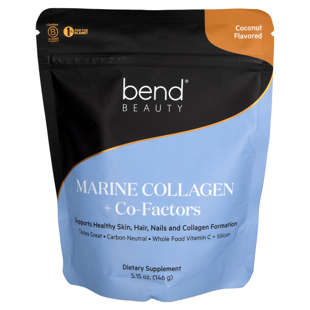 Bend Beauty Skincare Marine Collagen + Co-Factors Dietary Supplement ...