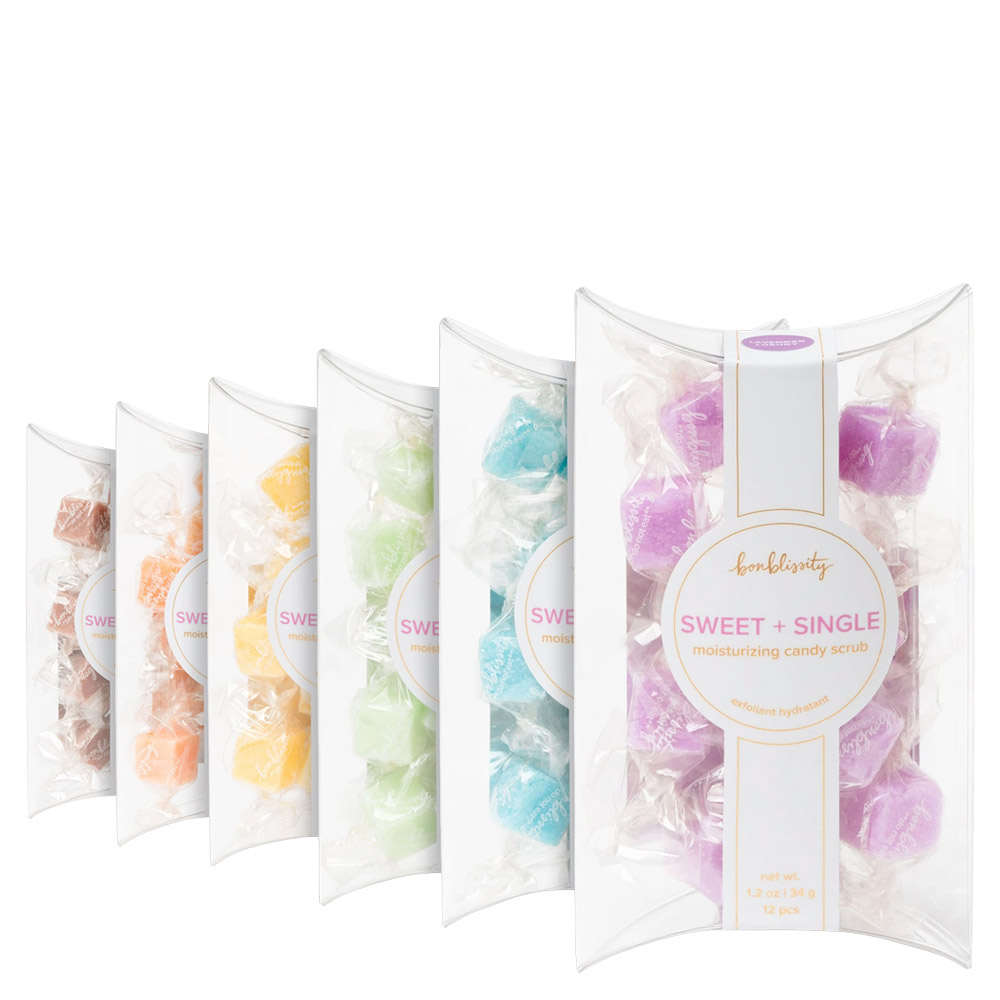 Bonblissity Mini-Me Pack: Sweet+Single Candy Scrub | Beauty Care Choices