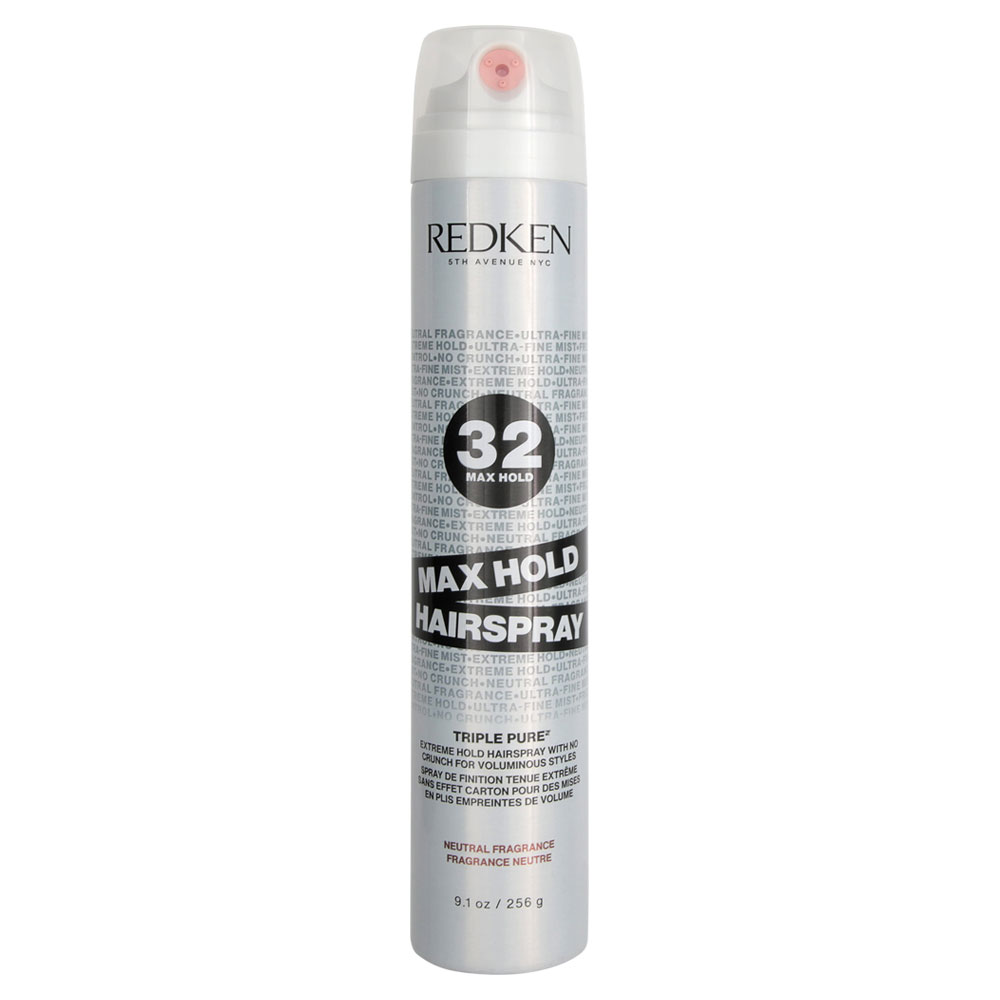Redken Max Hold Hairspray 32 Triple Pure Neutral Fragrance | Beauty ...