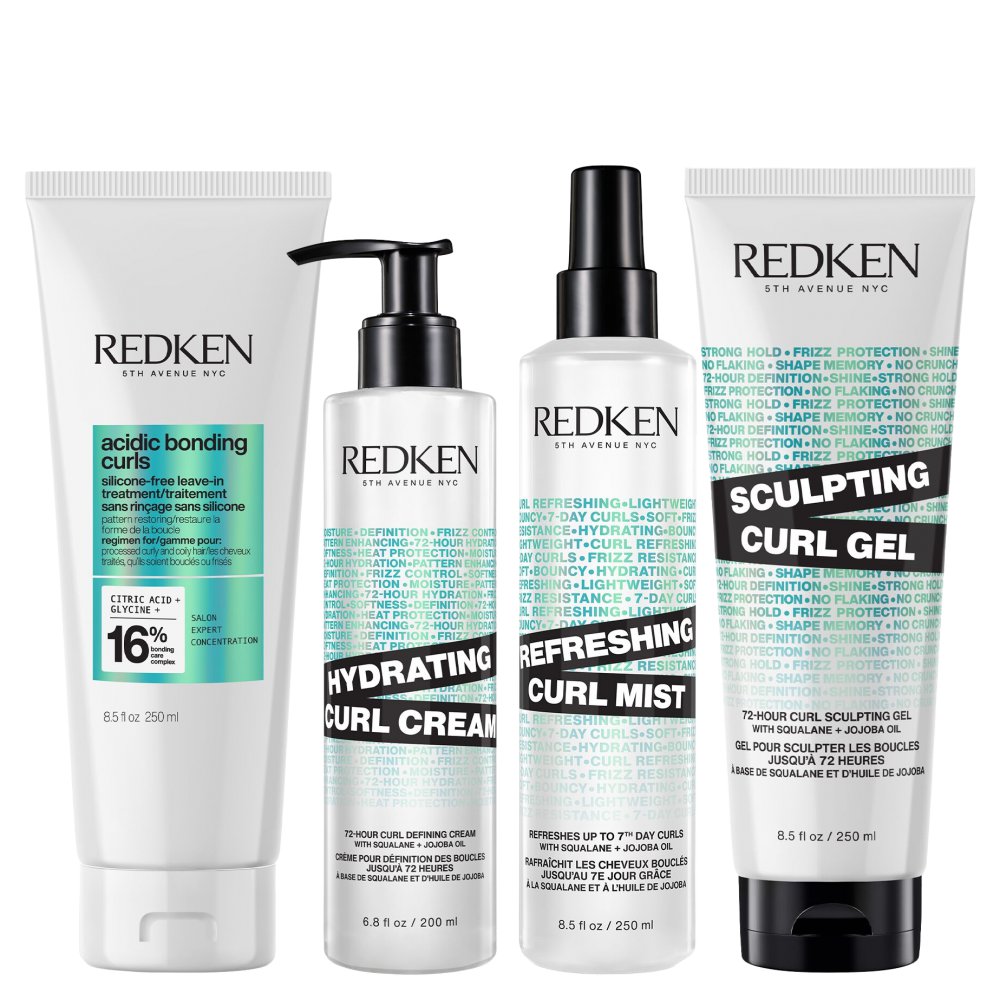 Redken Acidic Bonding Curls - Curl Protection & Control Set | Beauty ...