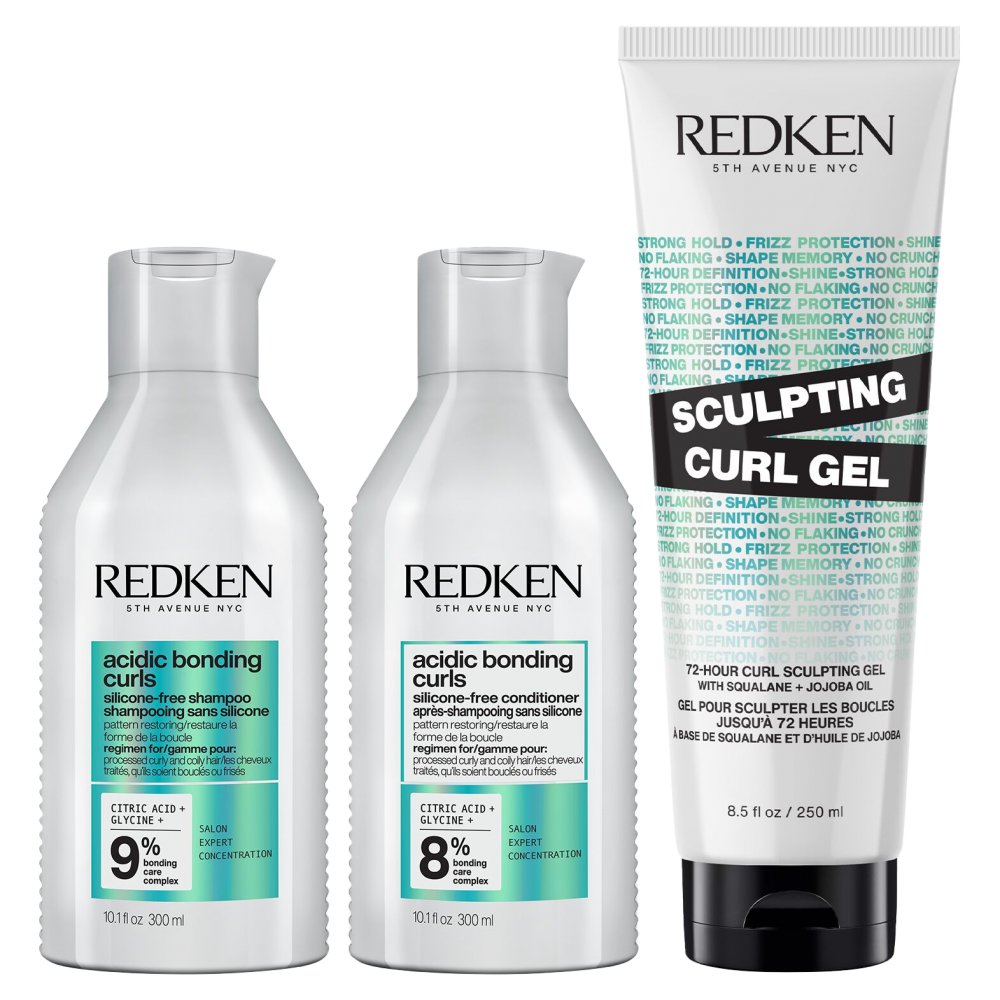 Redken Acidic Bonding Curls - Curl Holding Trio | Beauty Care Choices
